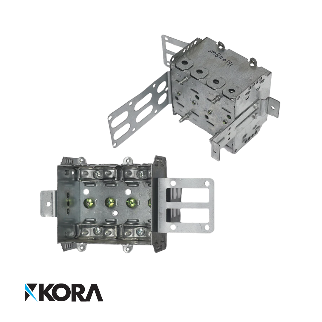 Steel Stud Two Gang Box | NMD-BX 3''x 3 1/4''x 2 1/2''