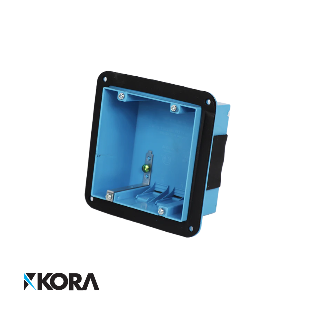 Kora 4 x 11/16" Range Dryer Plastic Box w/ Gasket