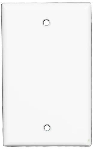 Kora Single-Gang Blank Wall Plate